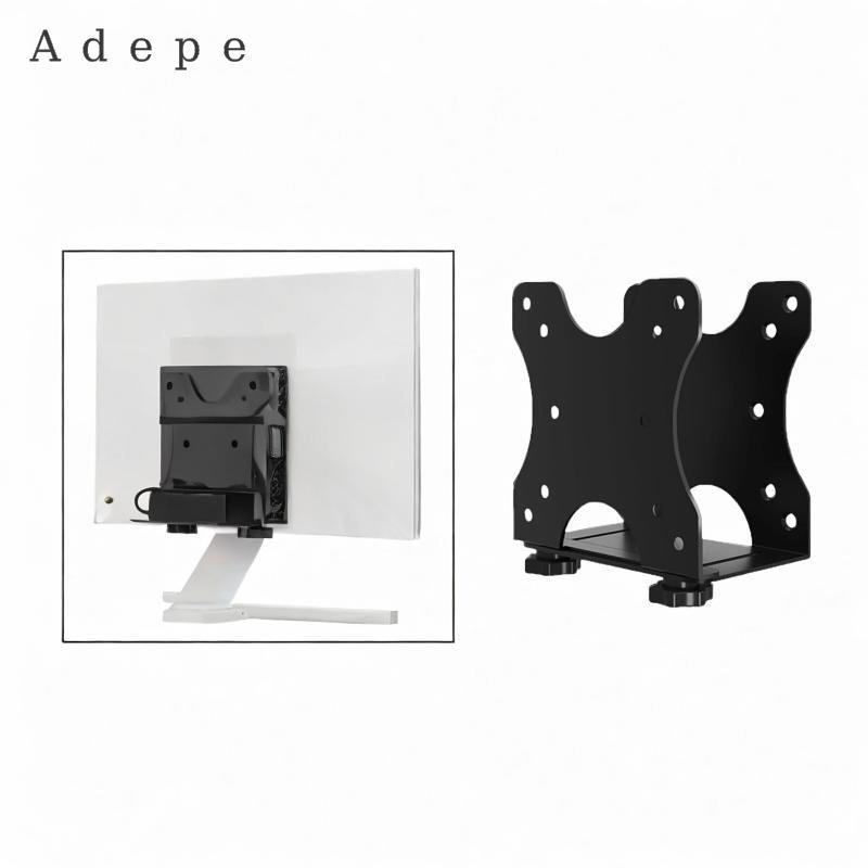 [Adepe] Mini PC Mount Fits Most Small PCs VESA Monitor Arm Adapter ...