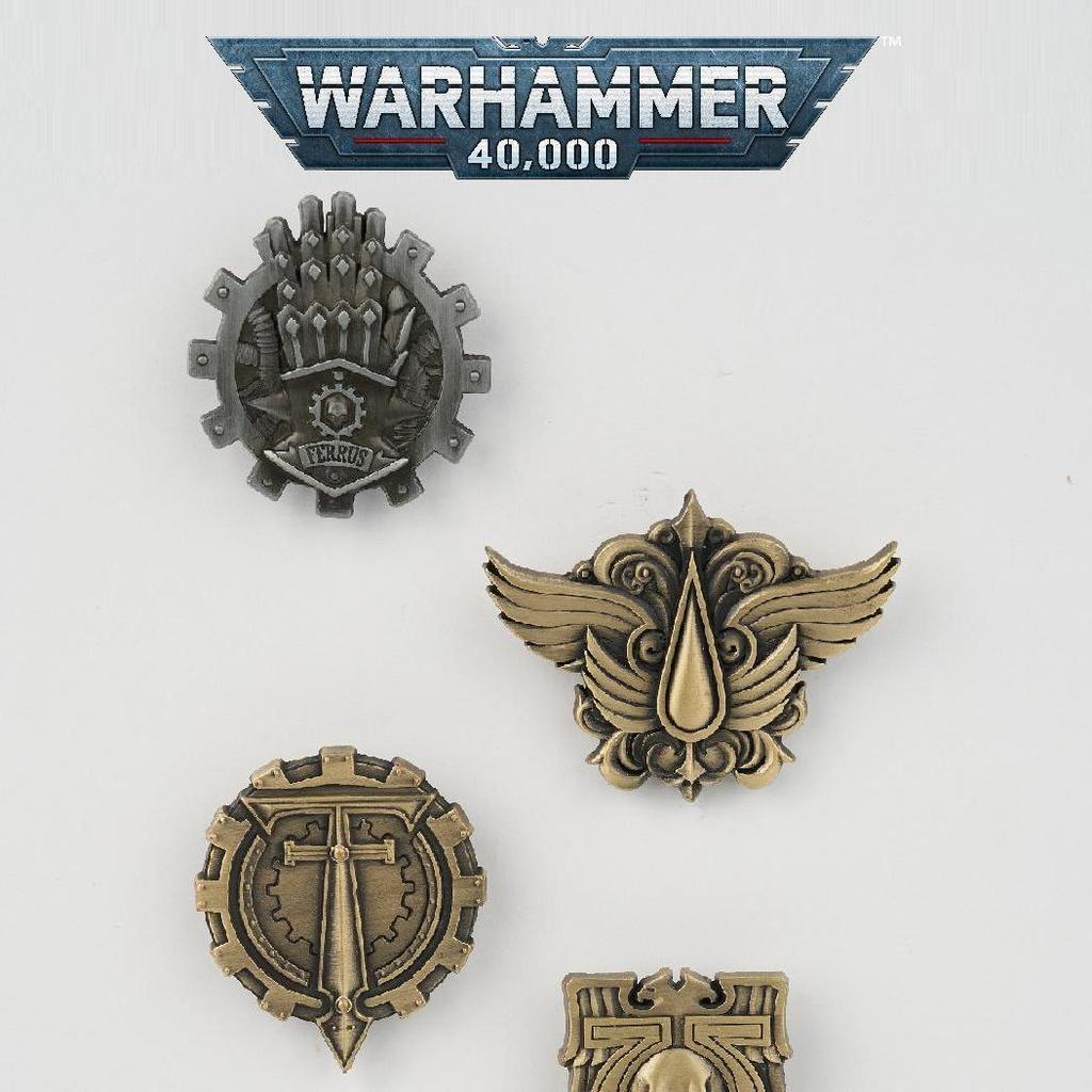 40K Merchandise Battle Corps Badge Extreme Warrior Holy Blood Angel ...