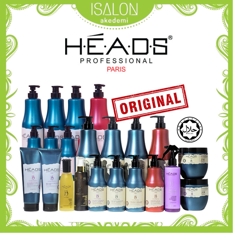 [300ML] HEADS PROFESSIONAL PARIS SHAMPOO HAIRLOSS/DANDRUFF MASQUE FOR ...