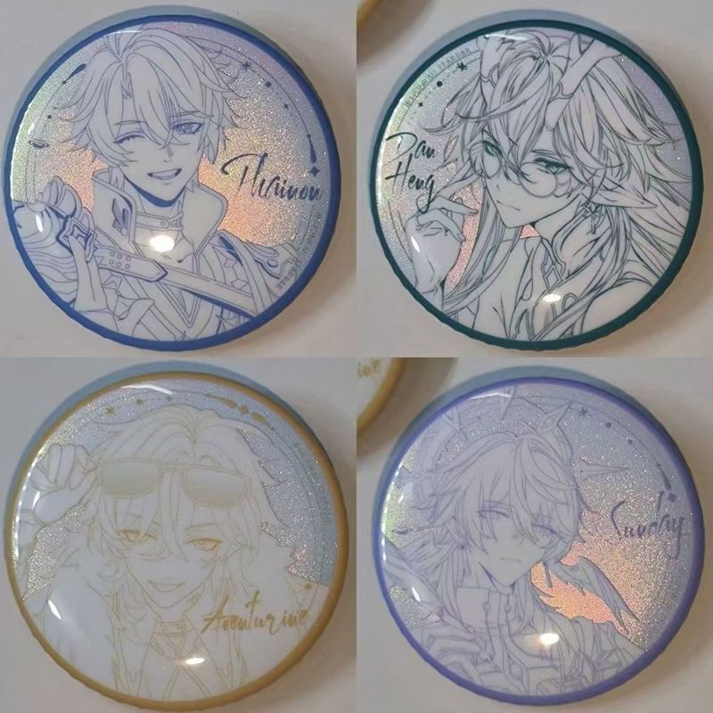 Honkai: Star Rail/Phainon/DanHeng/Sunday/Aventurine/丹恒星期天砂金白厄周边徽章胸针 ...