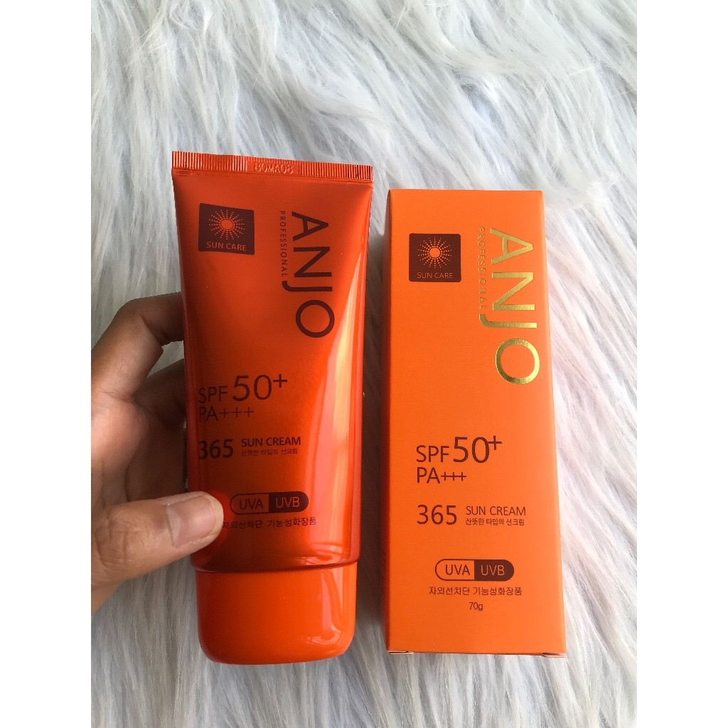 ANJO SPF50+ PA+++ 365 Sun Cream 70g | Shopee Malaysia