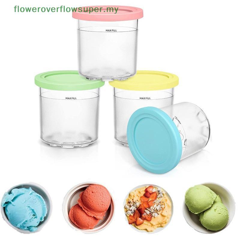FSMY Ice Cream Pints Cup For Ninja Creamie Ice Cream Maker Cups ...