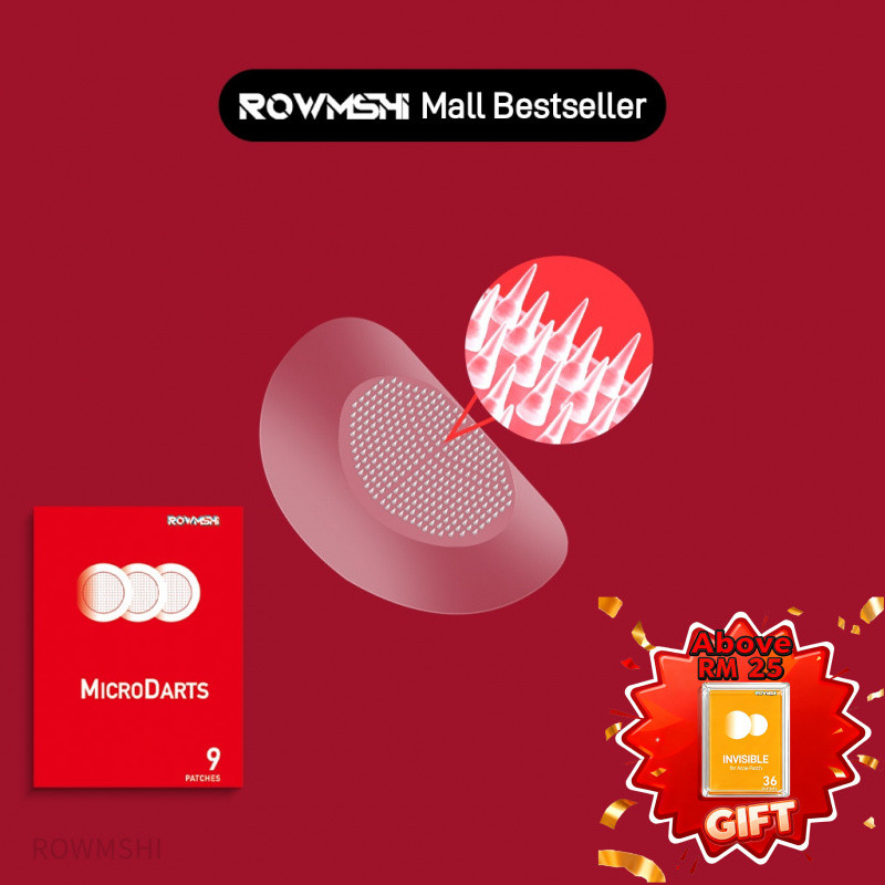 ROWMSHI Microdarts for Acne Microneedle Patches Blind Pimples clearup Pure Hydrocolloid Acne ...