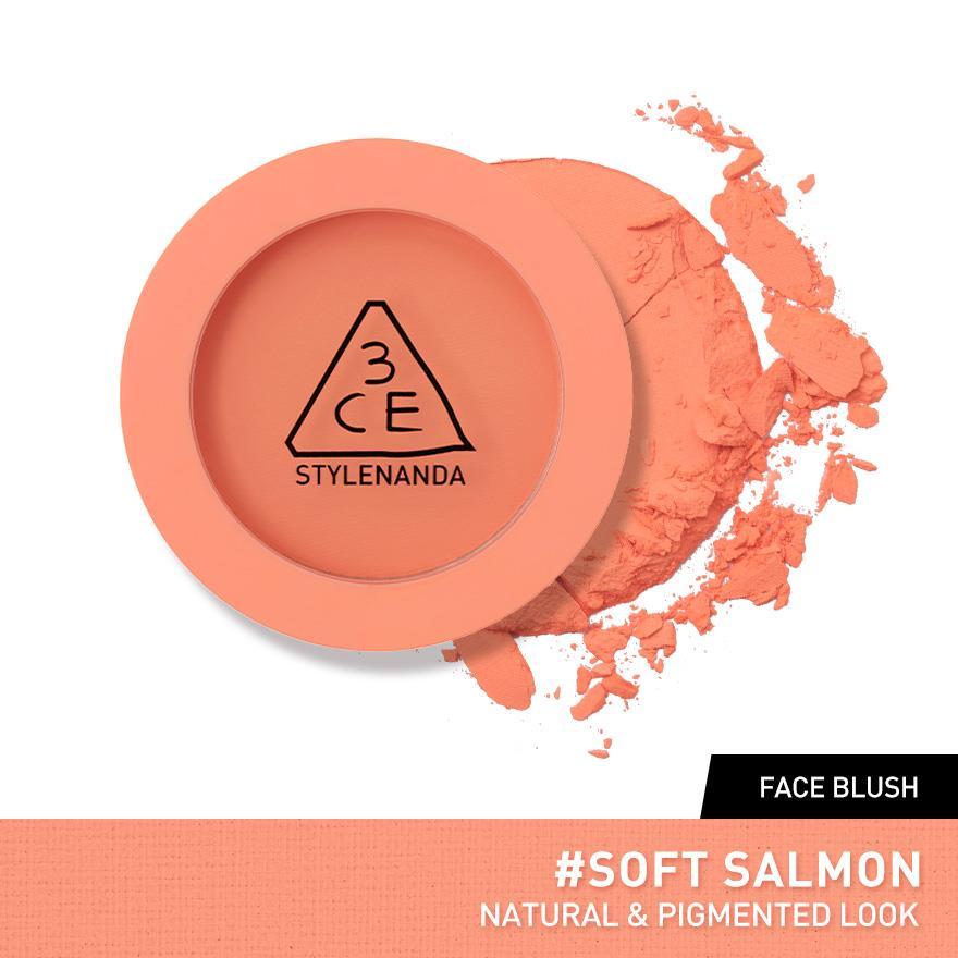 3CE Face Blush Soft Salmon | Shopee Malaysia