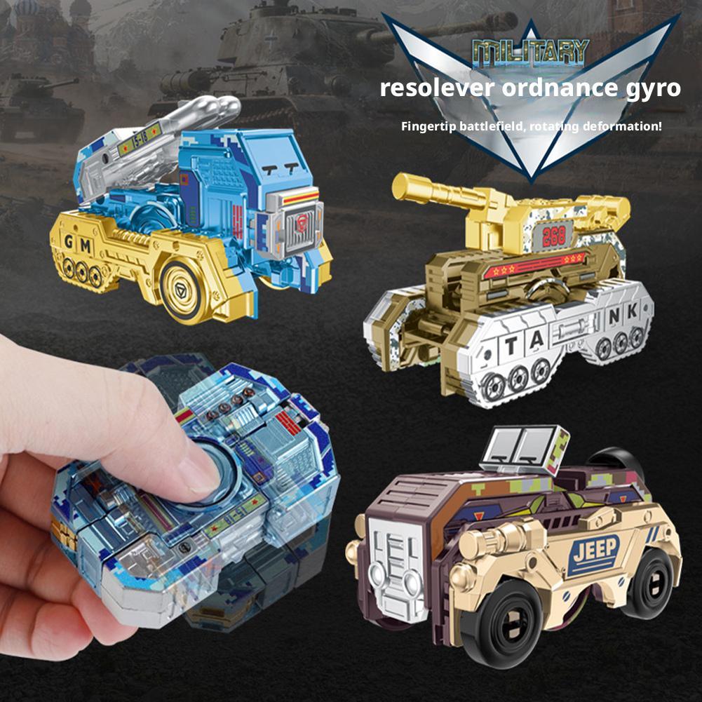 Spinner Toy,Transforming Robot Fidget Gyro, Antistress Sensory Fidget ...