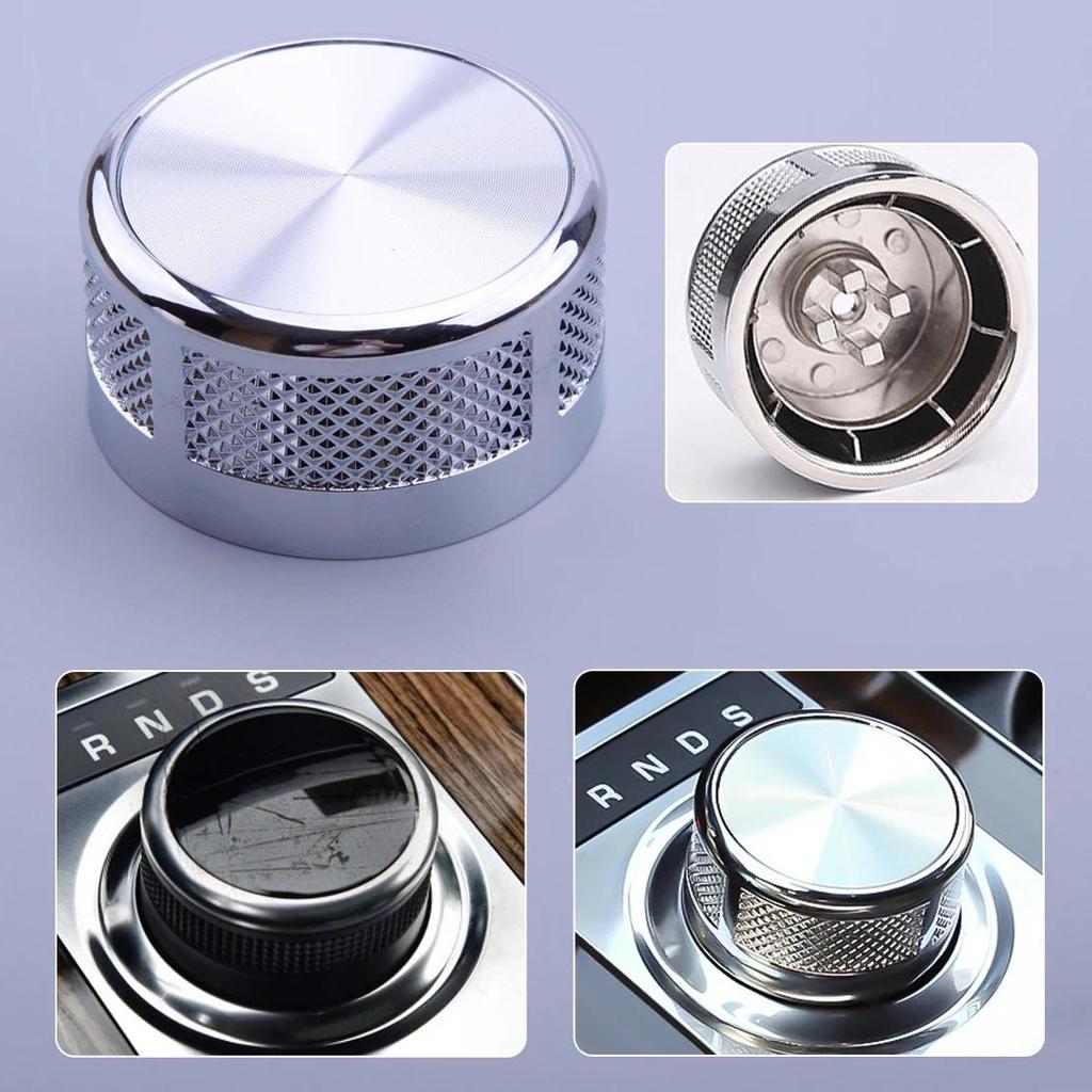 beler Chrome Autobiography Style Rotary Gear Shift Selector Knob ...