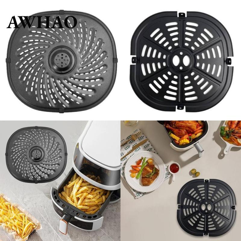 [AWHAO] Air Fryer Rack Air Fryer Grill Insert Pan Fryer Control Plate ...