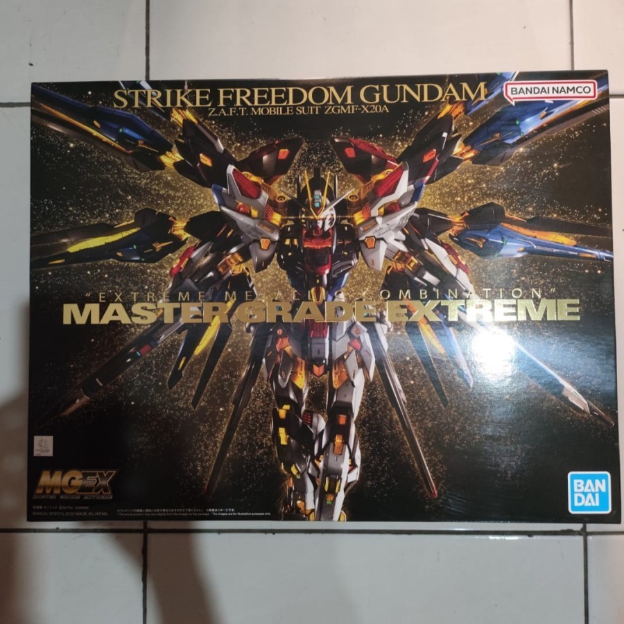 MGEX STRIKE FREEDOM GUNDAM - MG EX STRIKE FREEDOM - + WING OF LIGHT ...