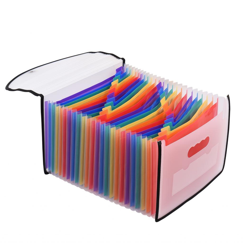 yohooo File Folders A4 Filing for Cabinet with 18 Lines 24 Pages Cover ...