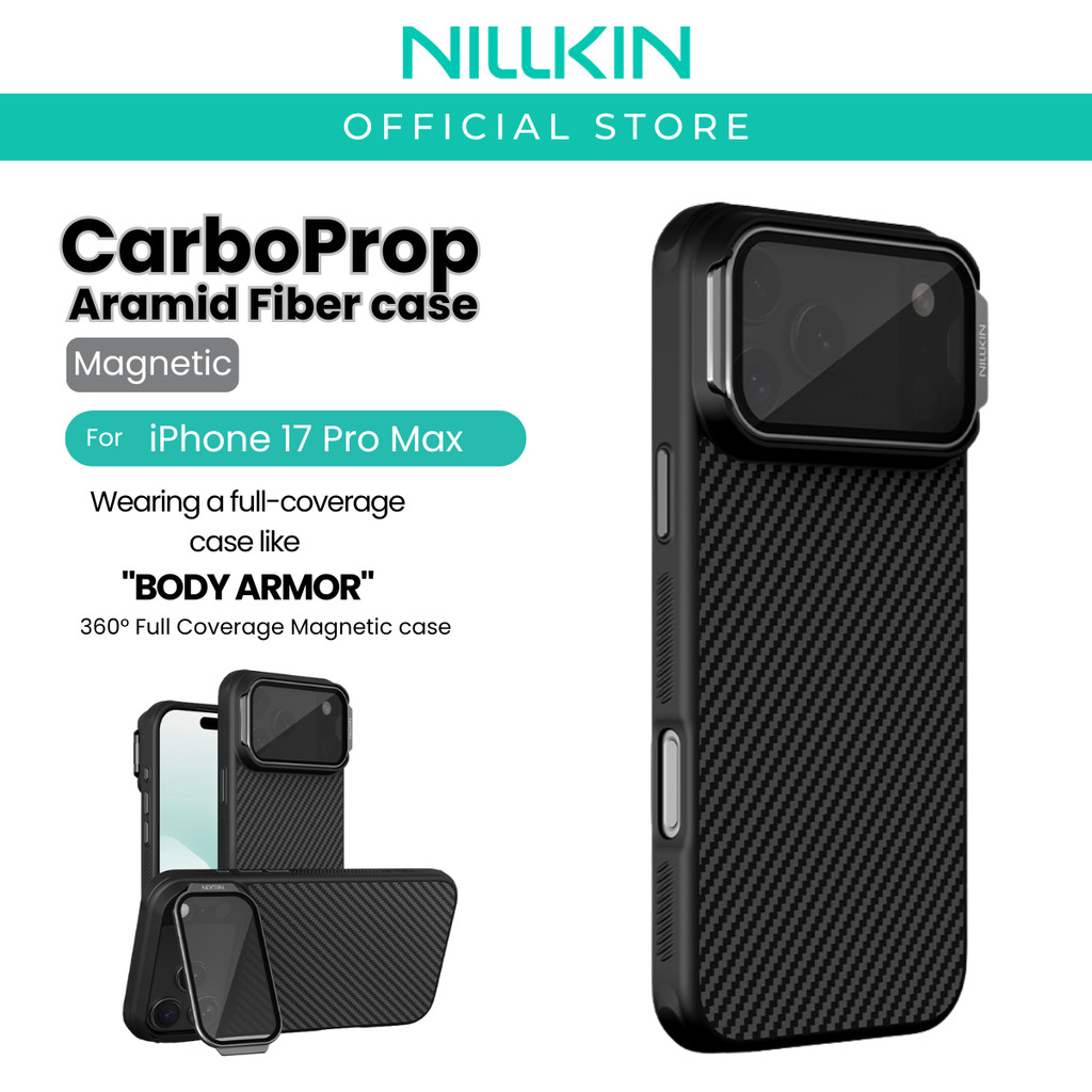 Nillkin CarboProp Magnetic case for iPhone 17 Pro Max/17 Pro ...