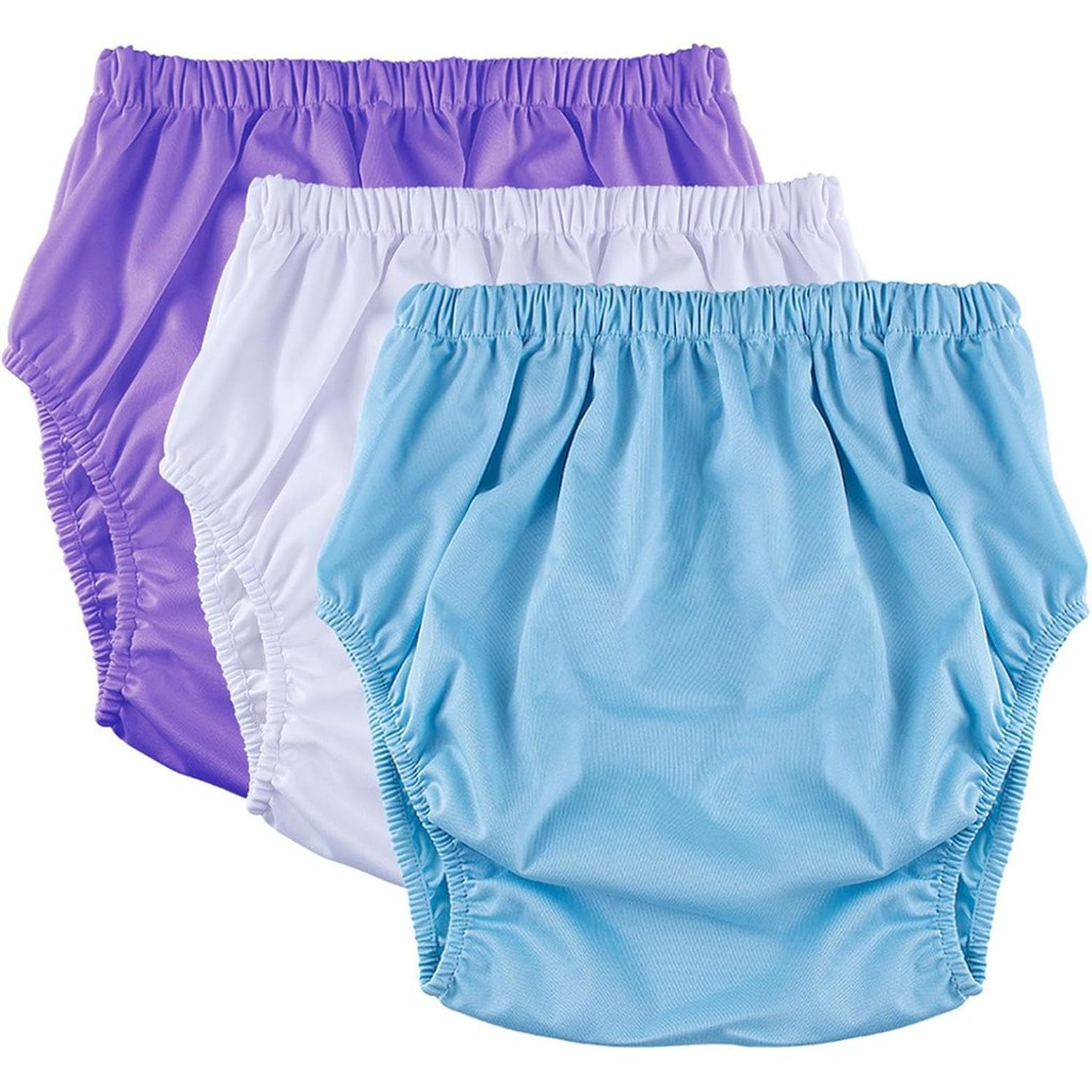 3 Pcs Adult Diaper Cover,Incontinence Panties Waterproof Leakproof ...