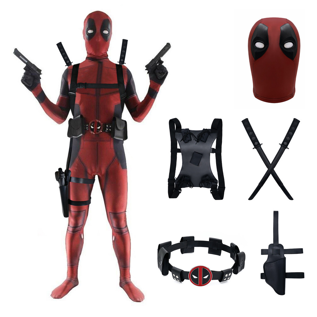 mask halloween halloween Halloween Superhero Deadpool Mask Anime ...