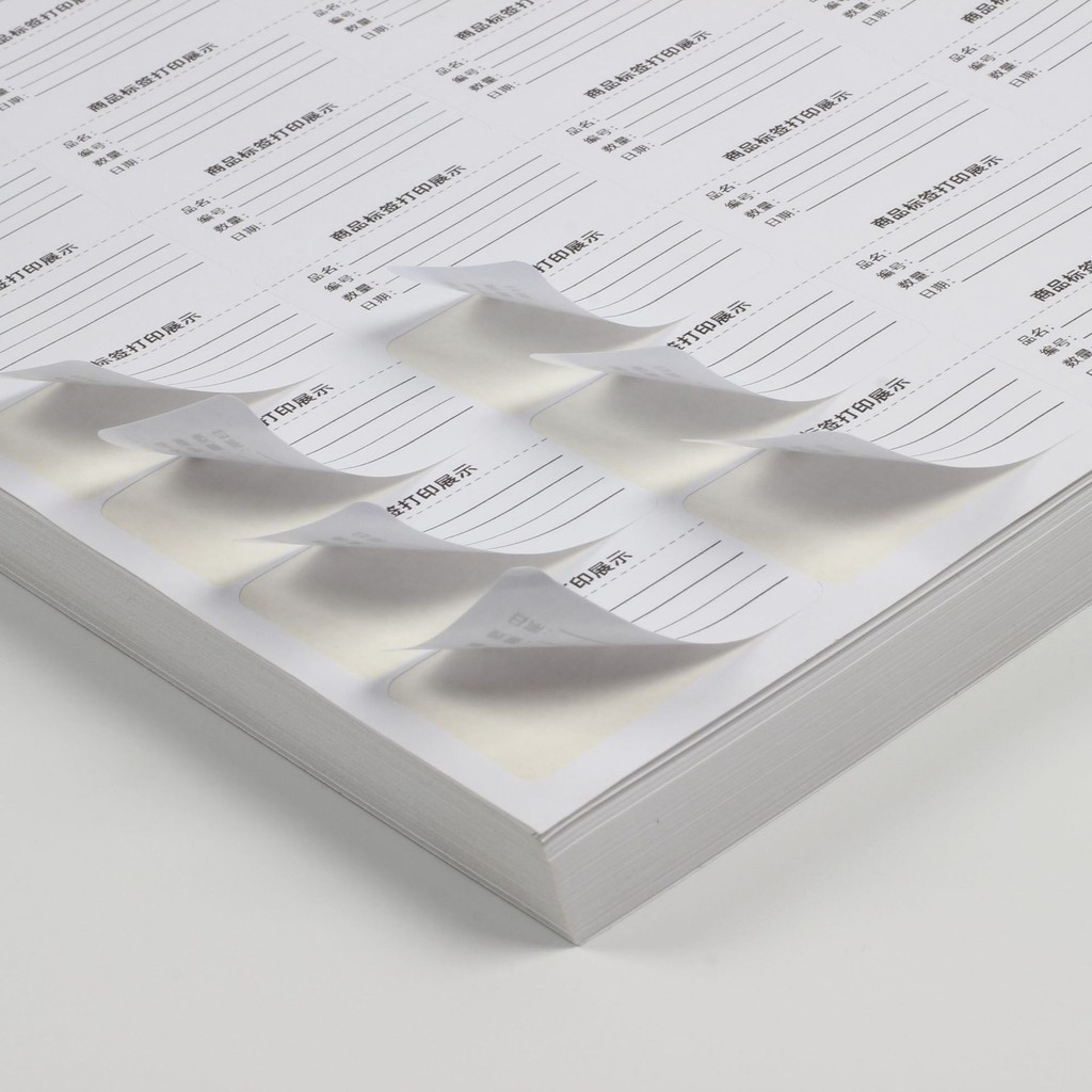 A4 Waterproof Unbreakable Adhesive Printing Paper Adhesive Label Paper ...