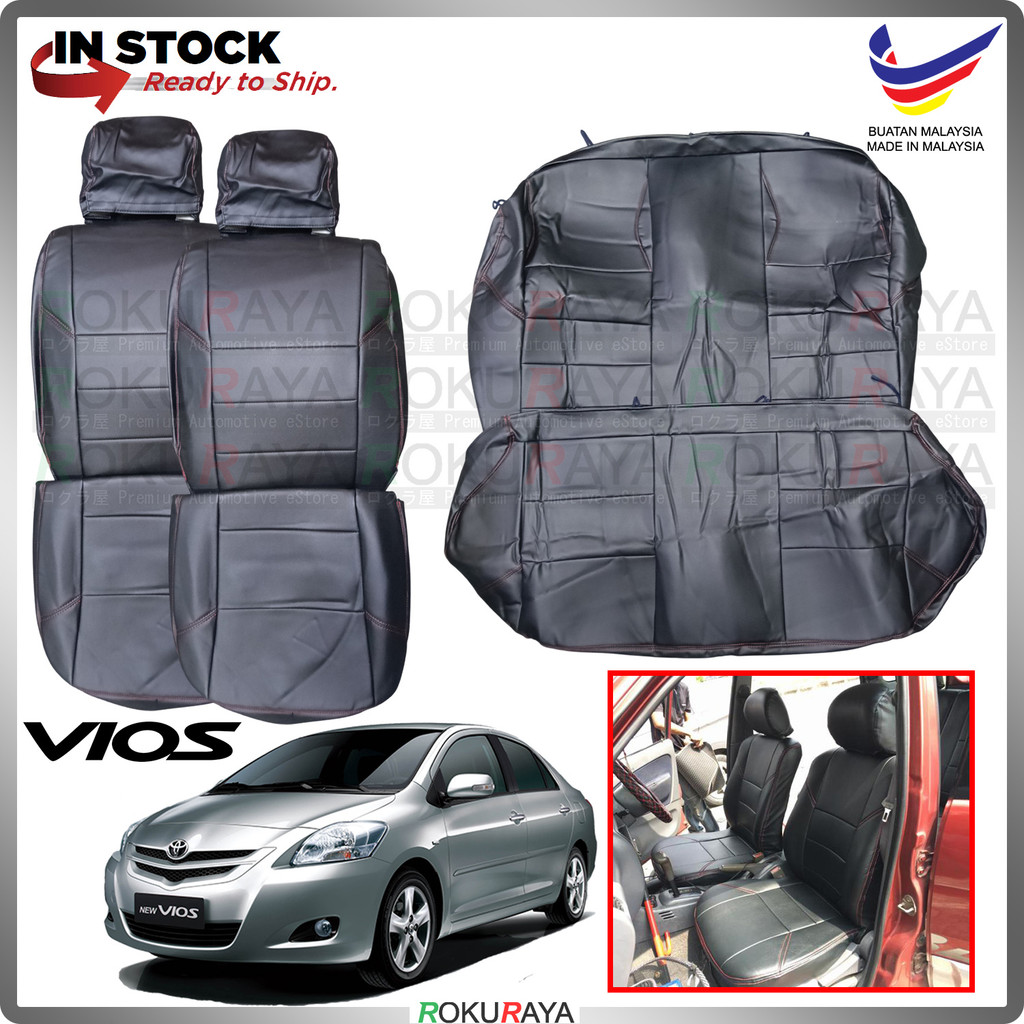 Toyota Vios Dugong NCP93 RED LINE Stitching Original Fitting Thick ...