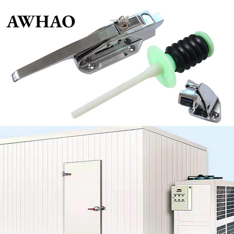 [AWHAO] Freezer Door Handle Flat Door Latches Freezer Kit for Oven ...