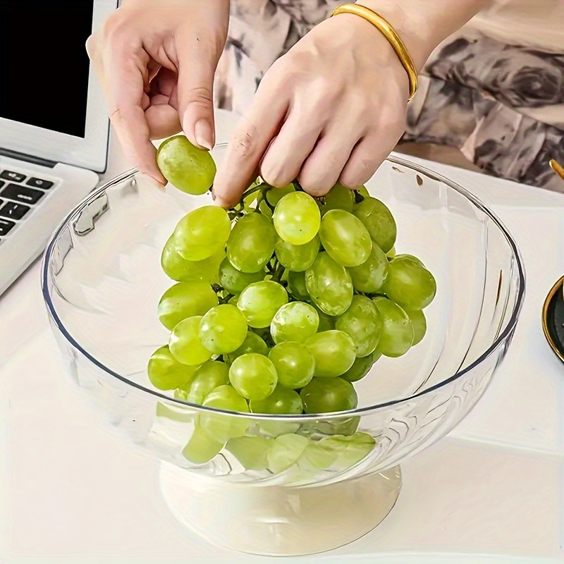 1 Keping Dulang Buah Meja Fungsi - Dengan Lubang Saliran,, Roti,, Buah ...