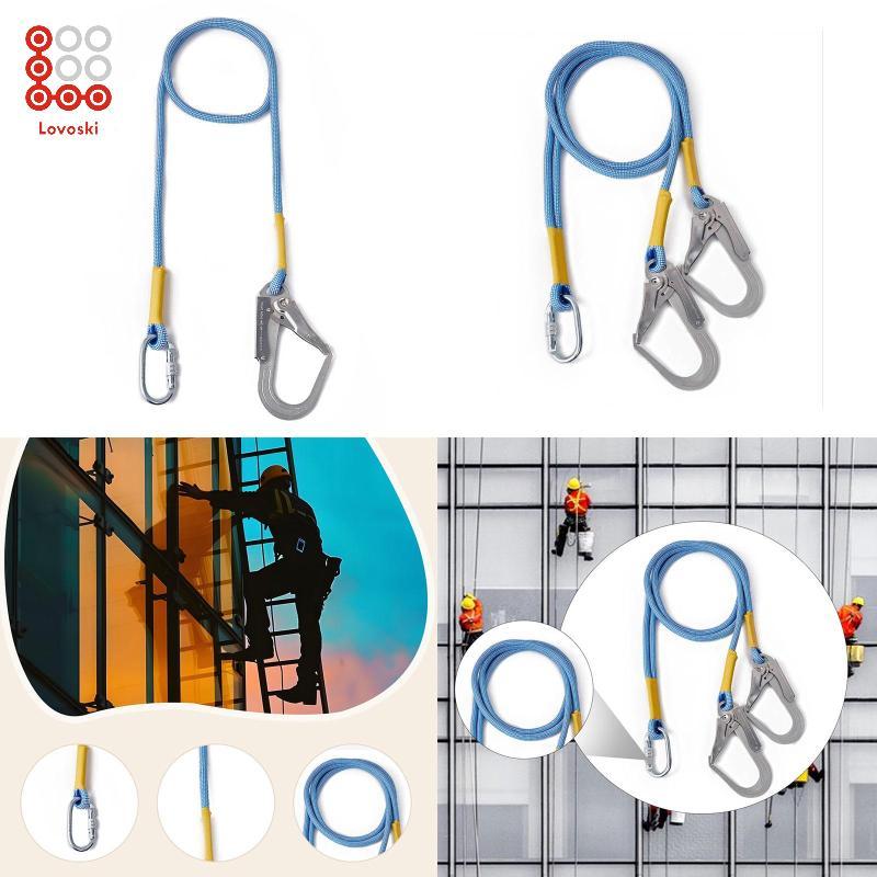 [Lovoski] Fall Protection Lanyard Restraint Heavy Duty with Hook ...