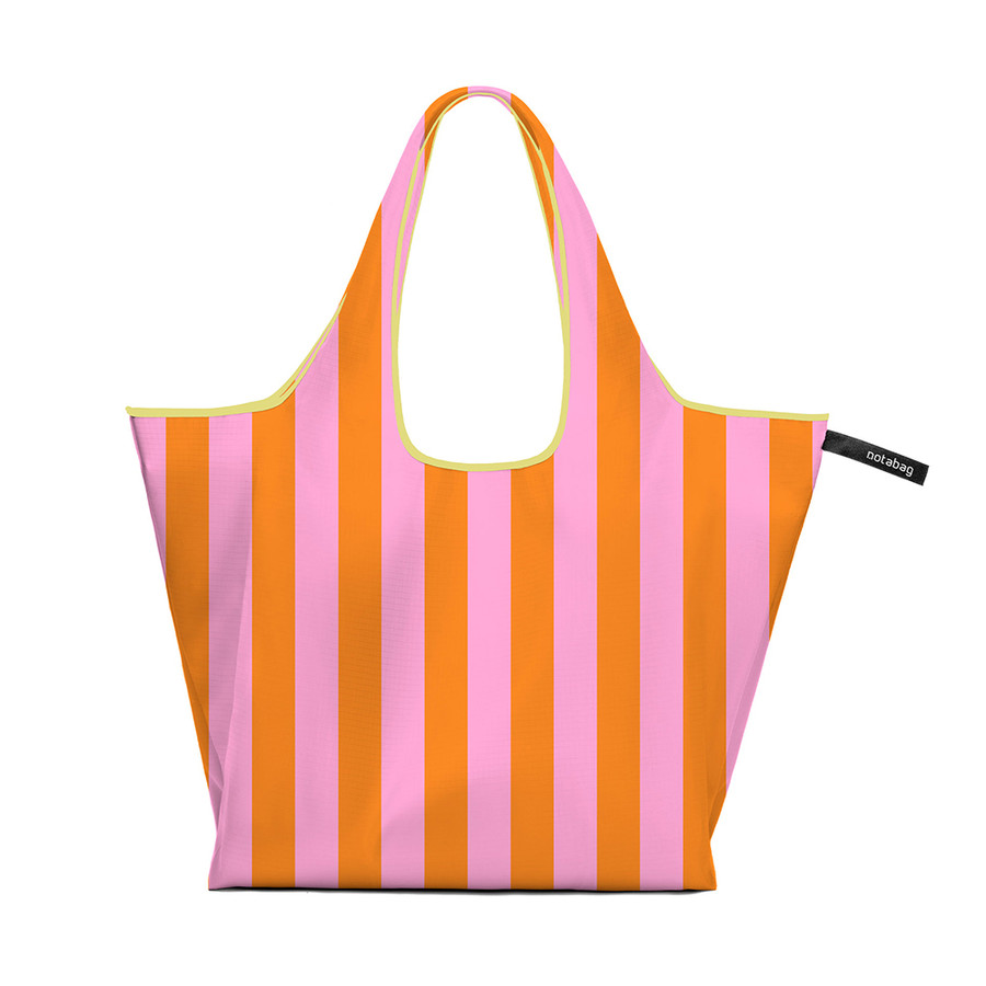 Notabag Tote Bag/Straight Stripe Series/Cream Orange Candy eslite ...