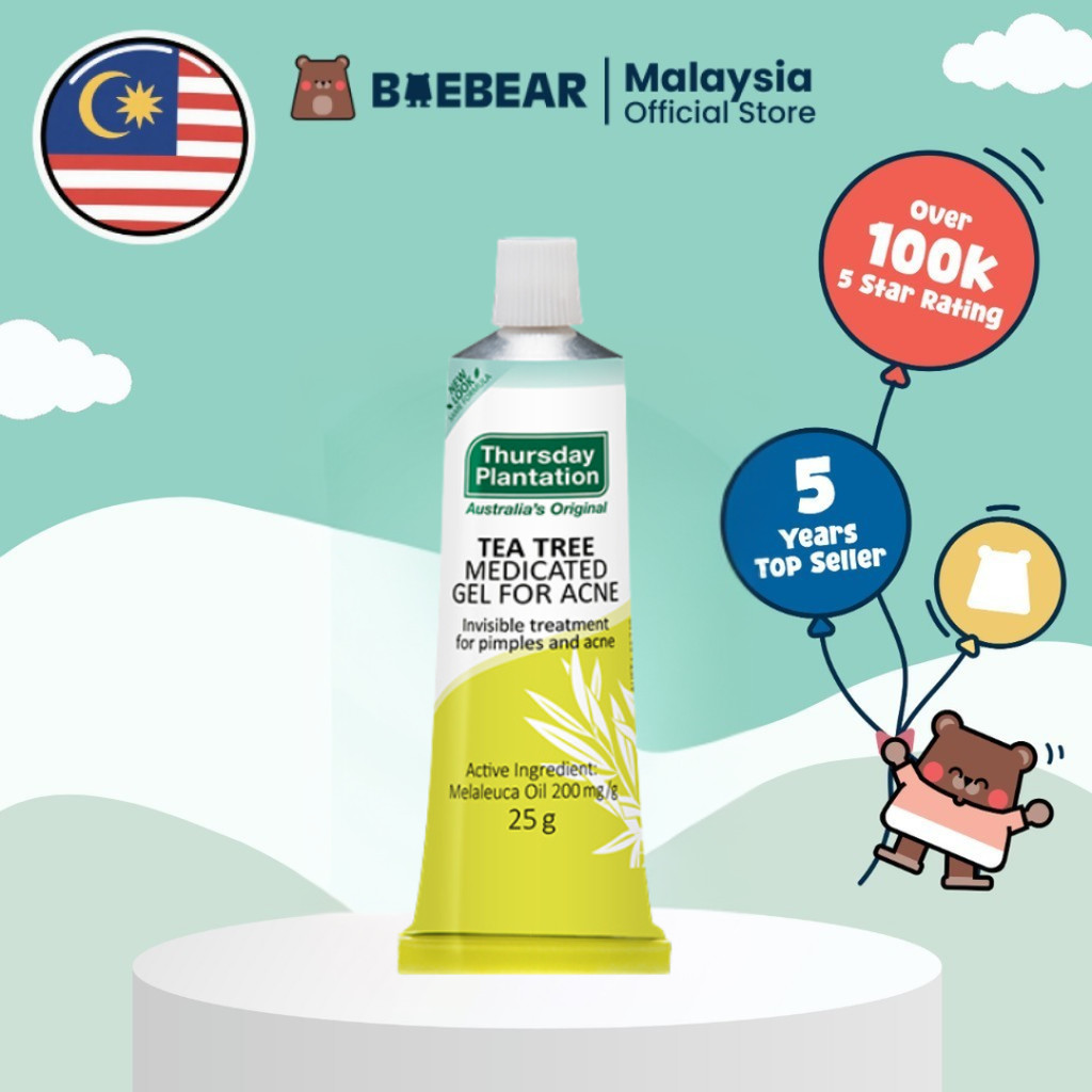 Thursday Plantation Tea Tree Medicated Gel For Acne 25g | Shopee Malaysia