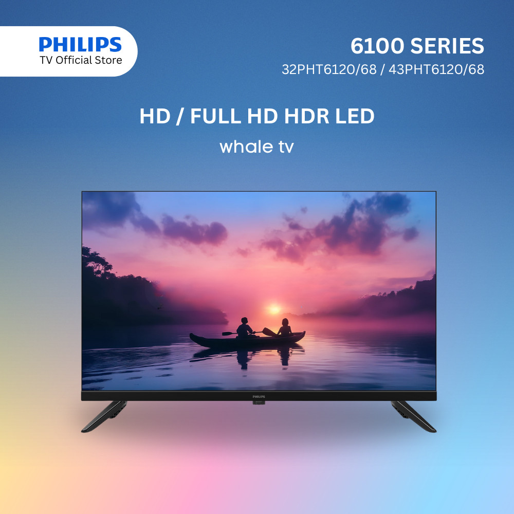 Philips Whale TV 32 Inch HD / 43 Inch Full HD HDR LED Smart TV ...