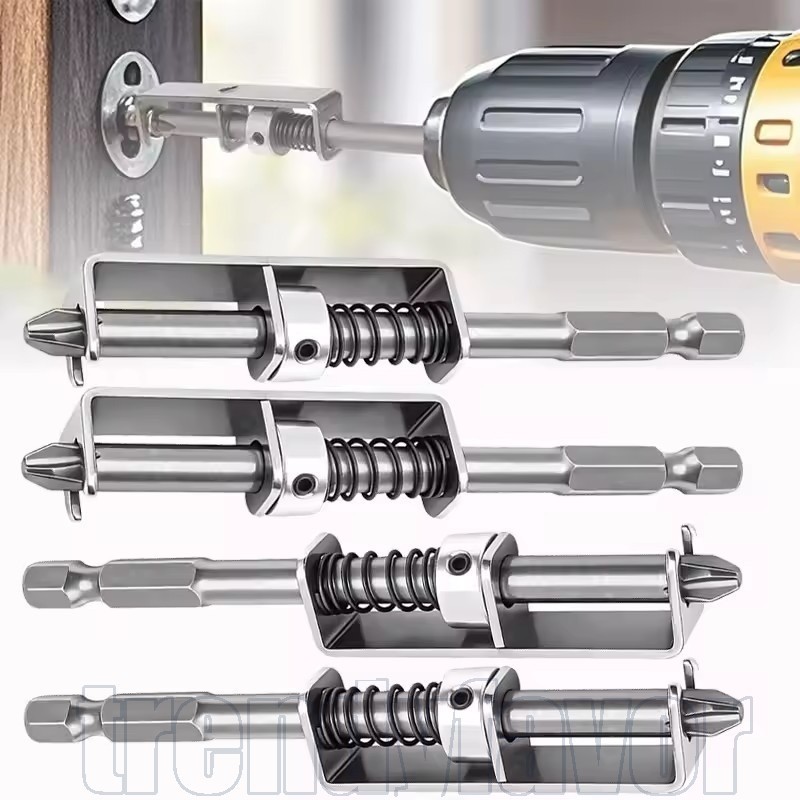 1/2Pcs Spring-loaded Screw Holder - Bit Retaining Adapter - for Garage ...