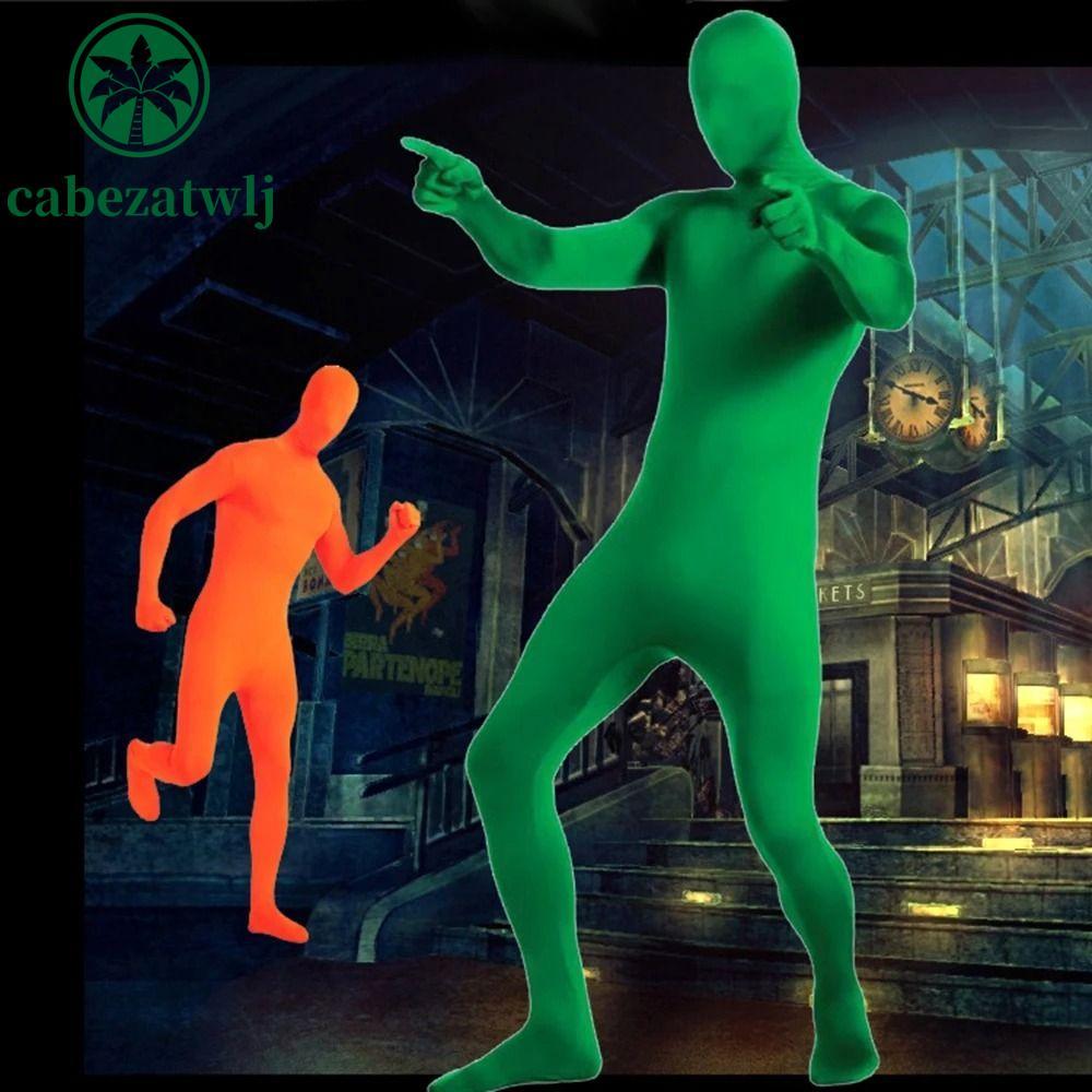 CABEZATWLJ Kid Adult Zentai, Invisibility Cloak Spandex Suit Full Body ...