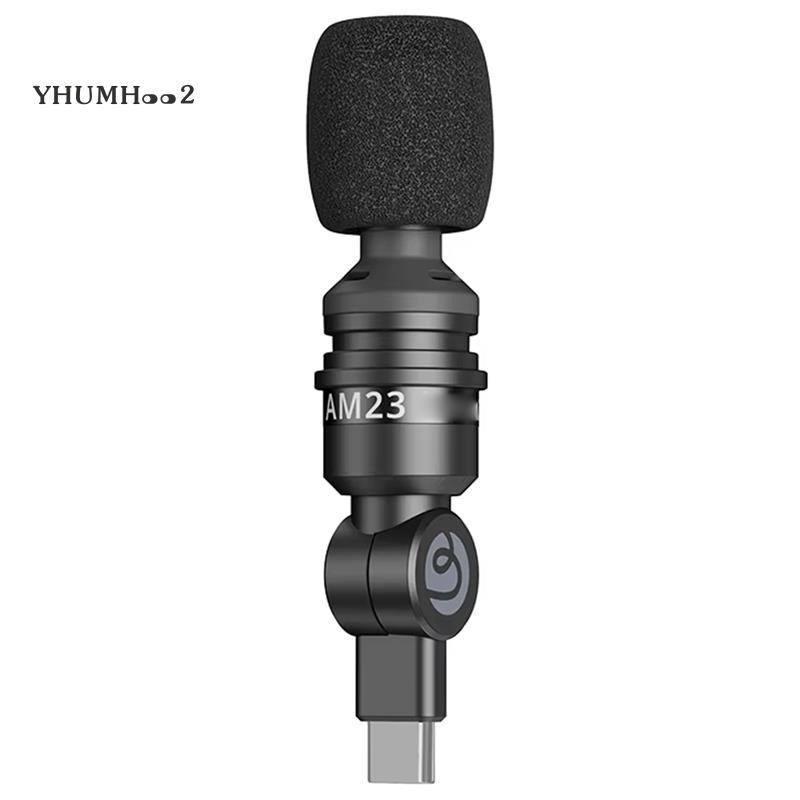 Ultra-Compact Type-C Mini Mic 360 Degree Omnidirectional Condenser ...