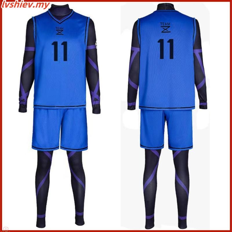 Blue Lock Anime Cosplay Costume Wig Isagi Bachira Chigiri Nagi Rin Sae ...