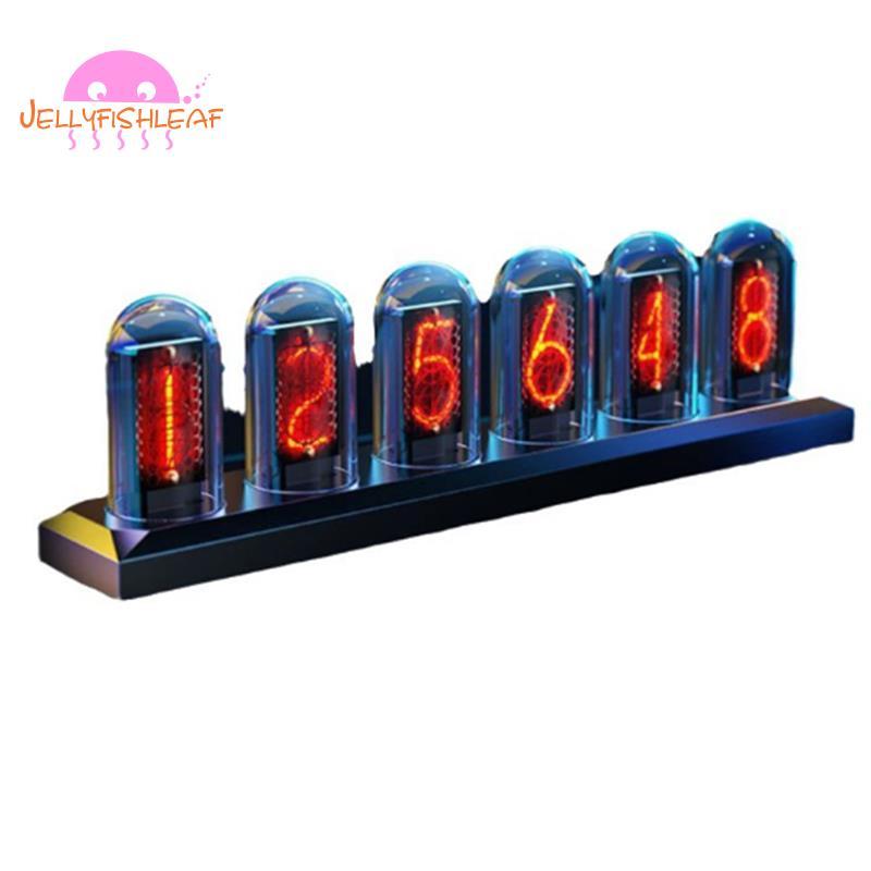 IPS Color Screen RGB Nixie Tube Clock LED Glows Analog Digital Tube DIY ...