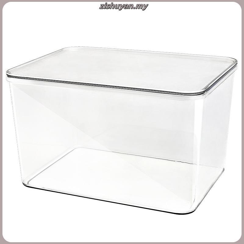 [HIGH QUALITY] Magazine Storage Box Desktop Book Organizer Transparent ...