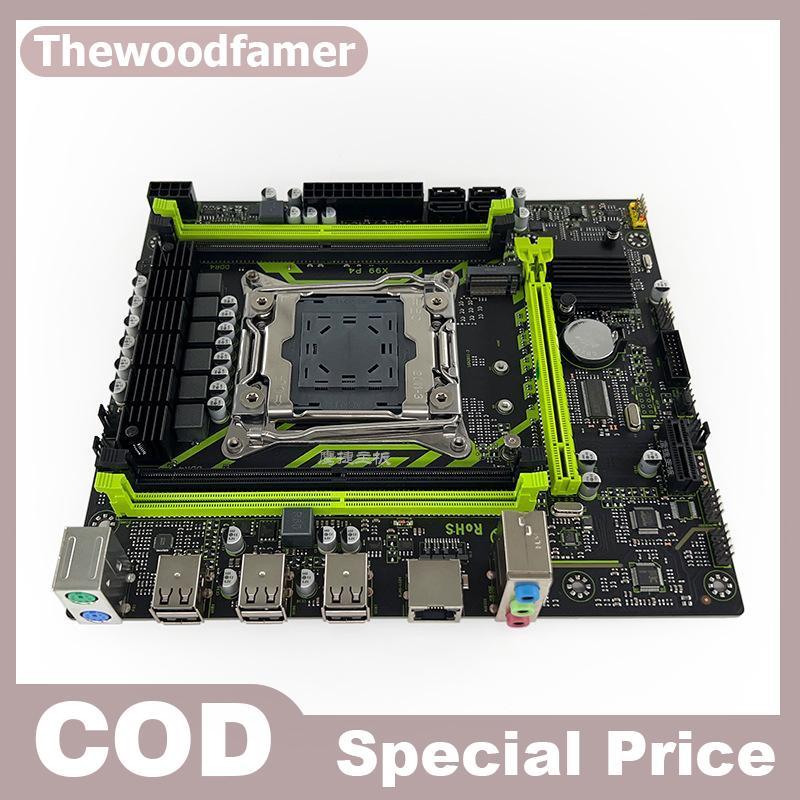 thewoodfamer X99-P4 2011-3 Motherboard Set Kit Desktop ECC Server DDR4 ...