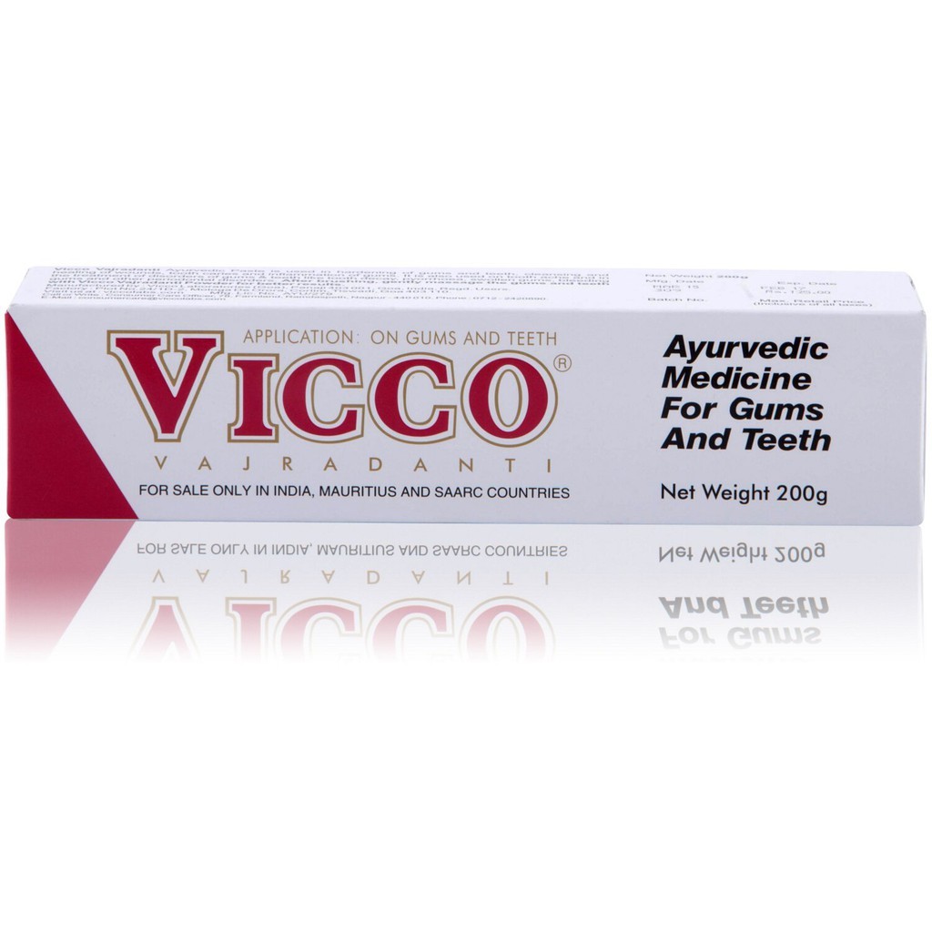 VICCO TOOTHPASTE 200GM (new) | Shopee Malaysia