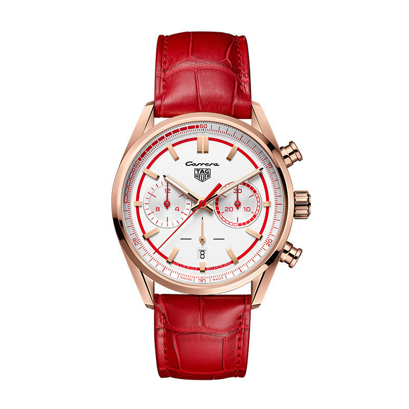 TAGG Heuers Carla Series Porsche Co-Branded Limited Edition Chronograph ...