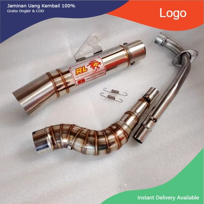 Redleo Exhaust Open 28 mm for kriss 110 Ex5/ Bonus sym/Srl 110 115fi ...