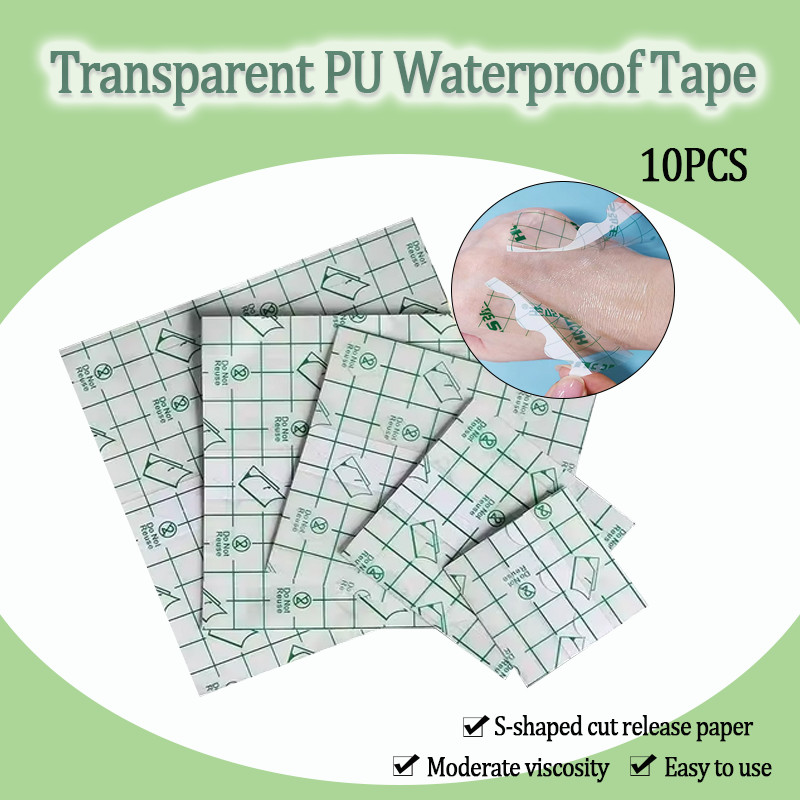 Waterproof Transparent PU Film Medical Adhesive Plaster Anti-allergic ...