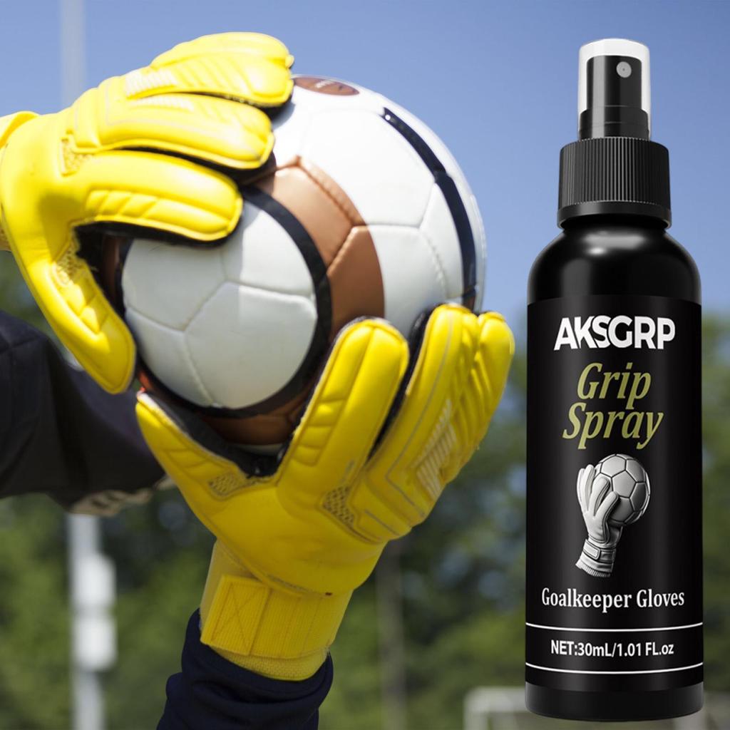 30ml Goalkeeper Glove Grip Boost Spray Football Glove Tackifier Sticky ...