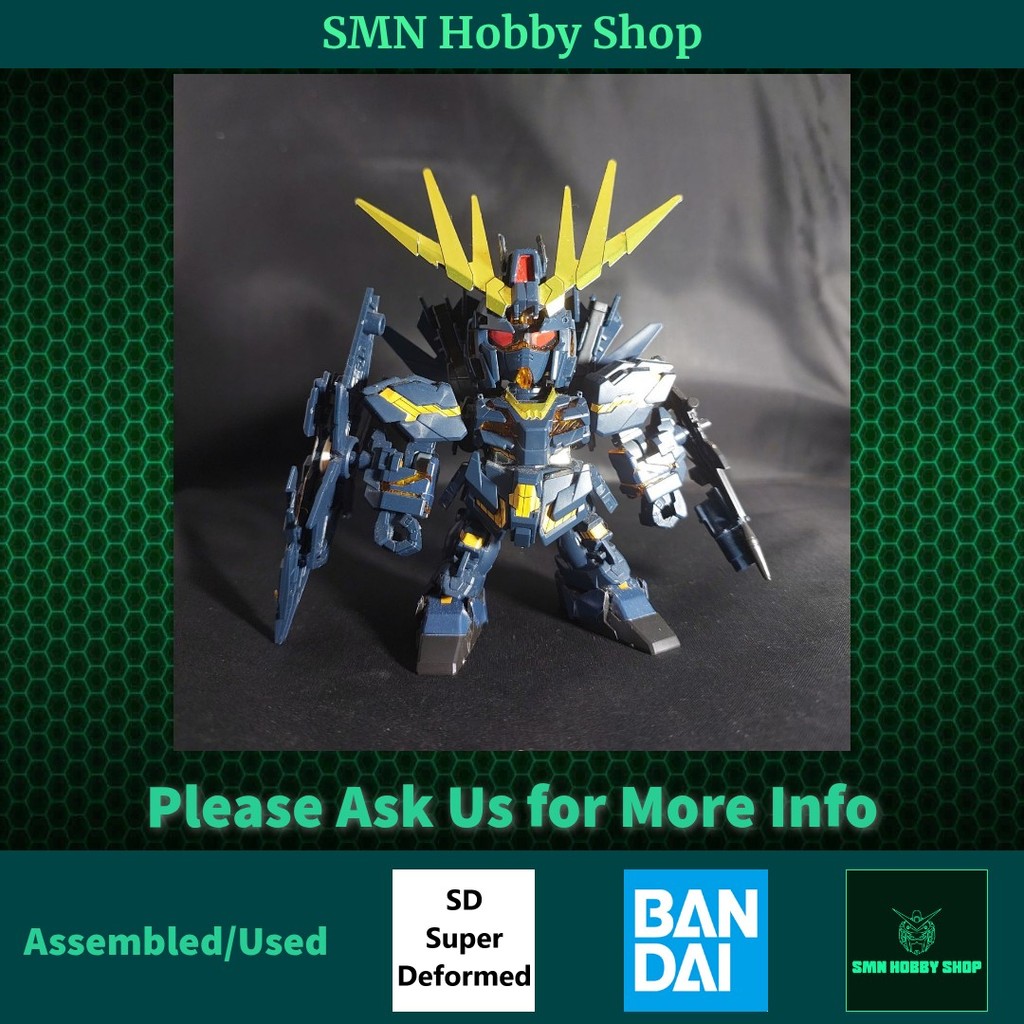 Assmbled SDEX Super Deformed EX-Standard Banshee Norn Gunpla Gundam ...