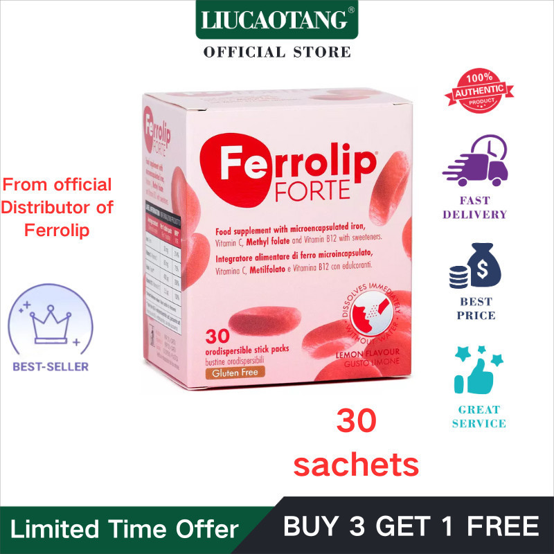 Ferrolip FORTE Efficiently Supplements Iron Nourishes the Blood 30 ...
