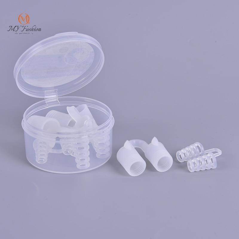 { MY Fashion } 8 Pcs/Box Anti Snore Apnea Slicone Nose Clip Anti ...