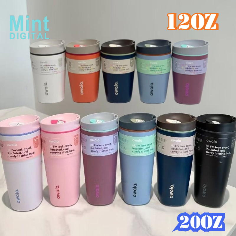 12oz 20oz Owala Freesip Cup 12 Colors New Coffee Cup Double Layer 304 ...
