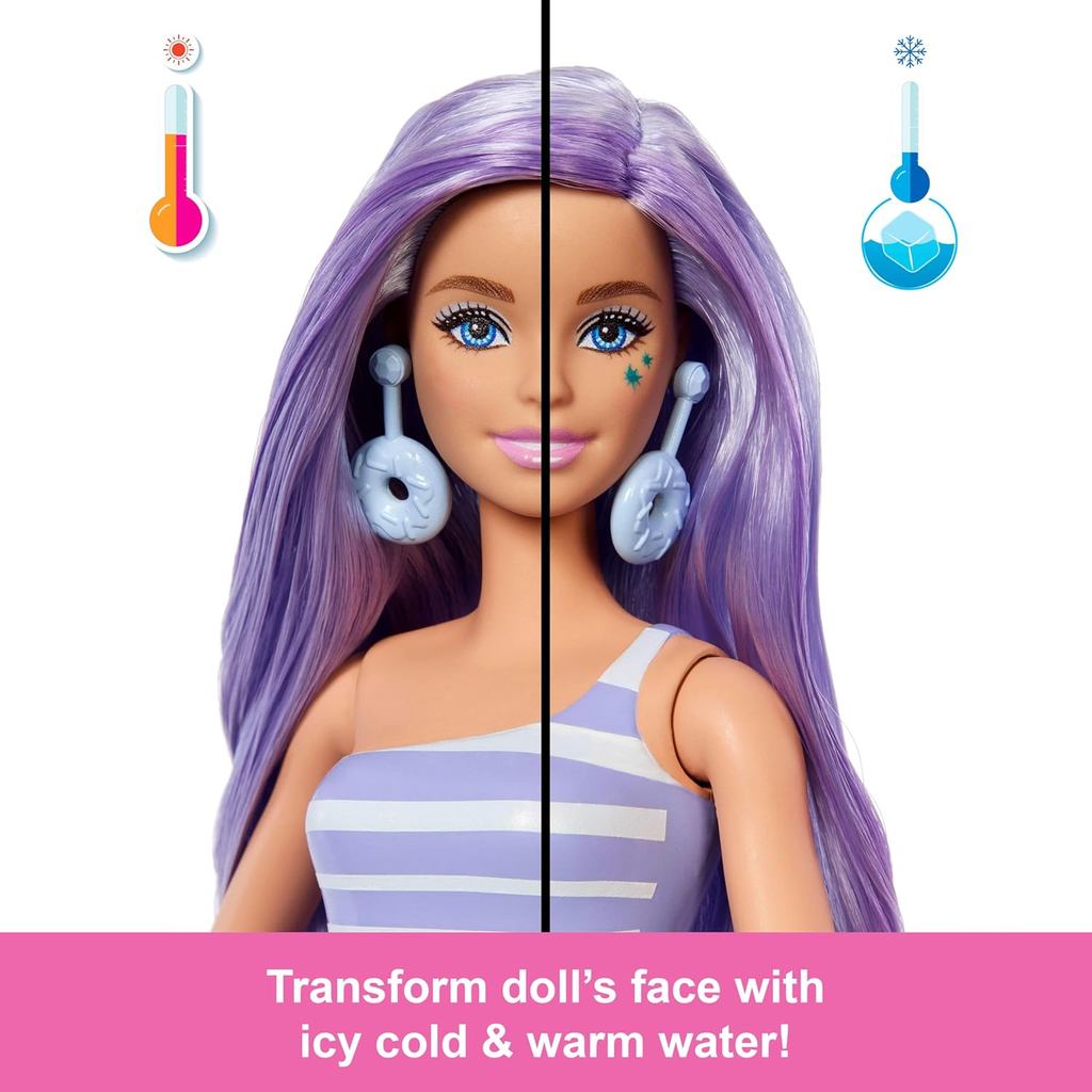 The Ultimate Barbie Surprise Gift! Pop Reveal Donut Dreams with 8 ...