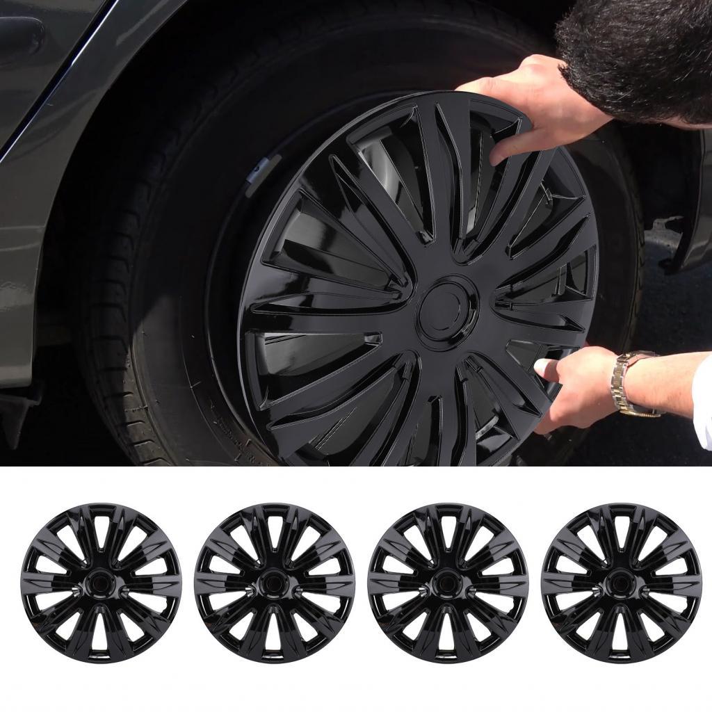 Wheel Rim Cap Snap On Full Protection Stylish Look Hub for Most Cars ...