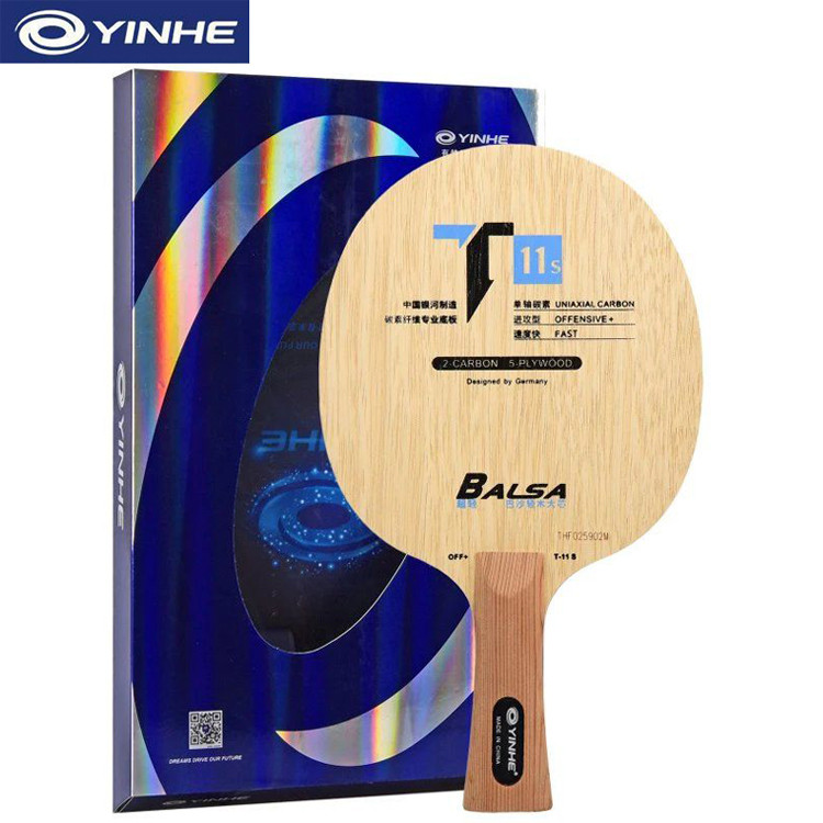 Original YINHE T-11 T11S (Balsa Light Weight Carbon) YINHE Table Tennis ...