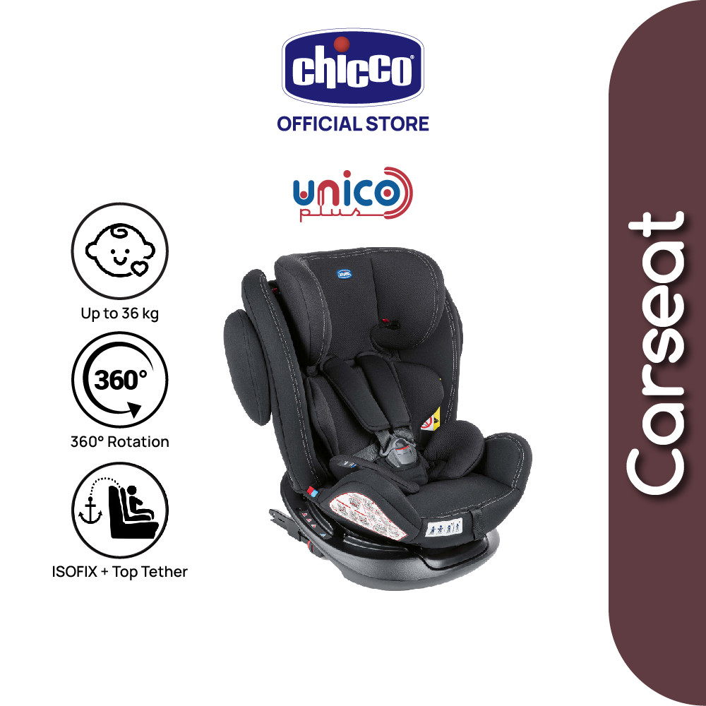 Chicco Unico Plus 360 Spin IsoFix Newborn Baby Car Seat | Shopee Malaysia