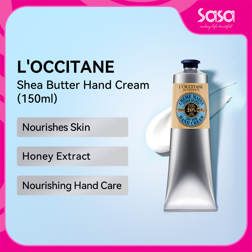 L'OCCITANE Shea Butter Hand Cream (150ml) | Shopee Malaysia