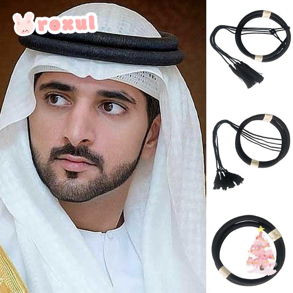 ROXUL 1Pcs Headwear Rope, Desert Accessories Muslim Headrope, Black Man ...