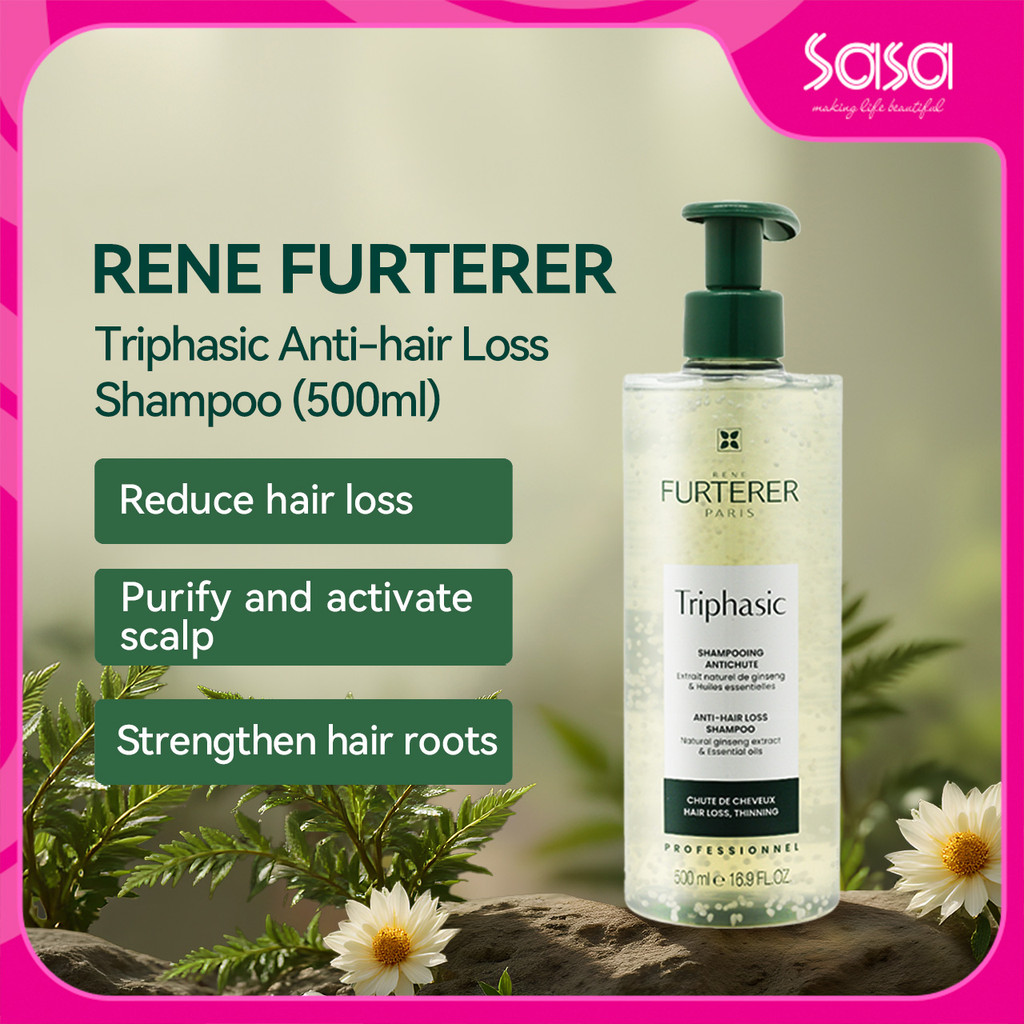Rene Furterer Triphasic Hair Loss Shampoo (500ml) | Shopee Malaysia