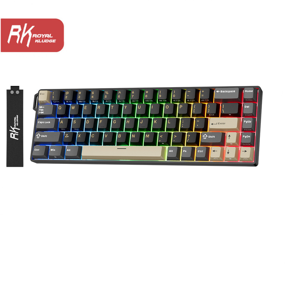RK Royal Kludge RK68 HE 8000Hz 8K Ultra-Low Latency With Magnetic ...