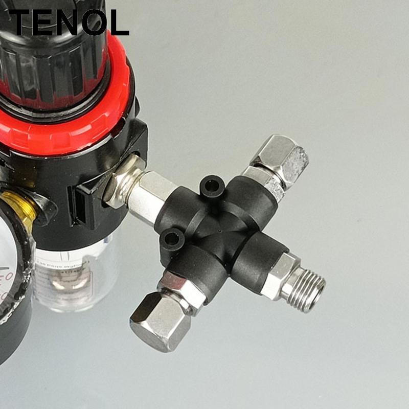 [TENOL] 3 Way Air Hose Splitter Lightweight Professional Easy to ...