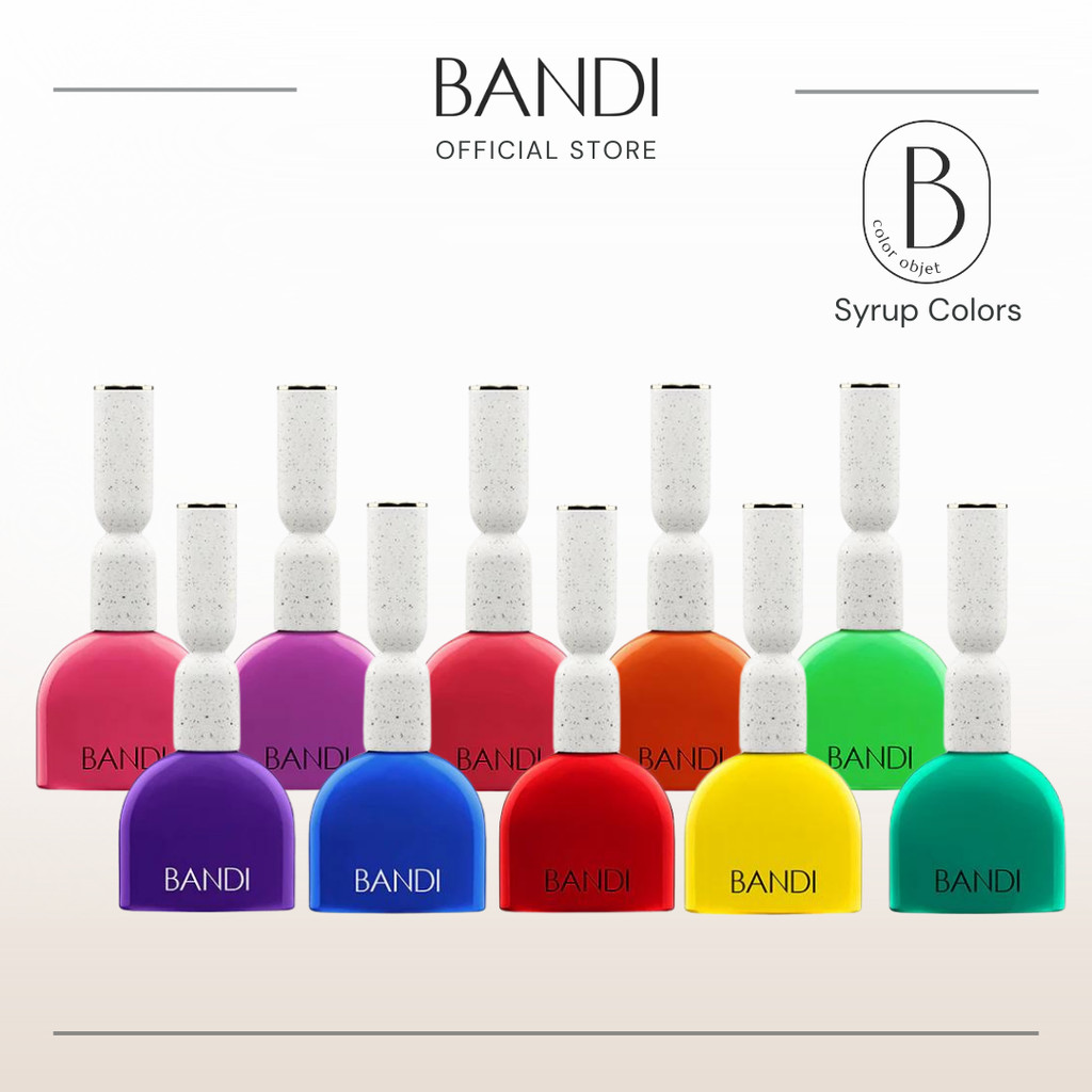 BANDI Gel Tint Tone Syrup Colors Korean Gel Nail Polish | Shopee Malaysia